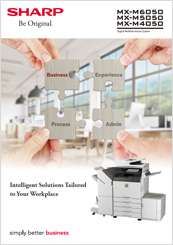 MX-M6050/M5050/M4050/M3550/M3050 | Sharp Digital MFPs / Printers | Sharp Global